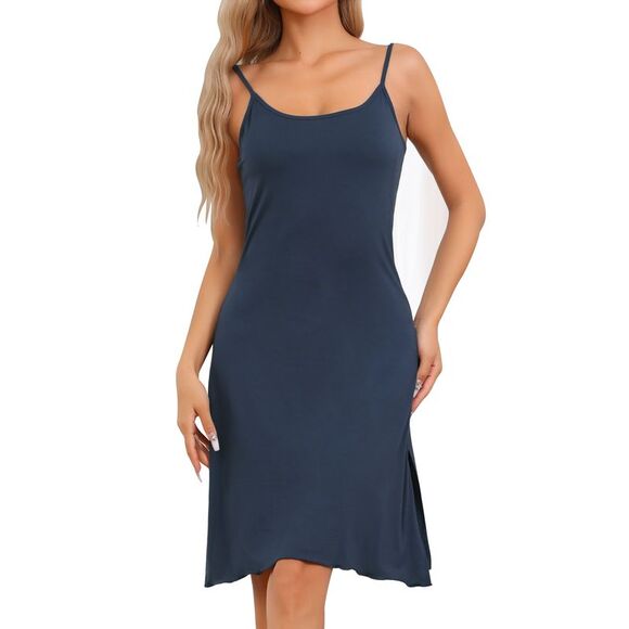 Cheibear | Intimates & Sleepwear | Full Slips Under Dress Spaghetti ...
